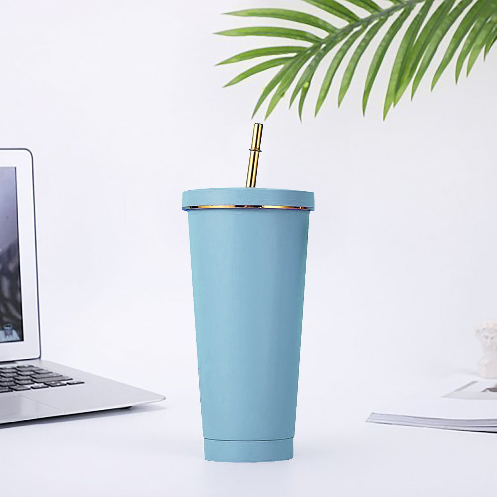 Aminojy Thermal Cups for Hot and Cold Drinks Double Layer Stainless ...