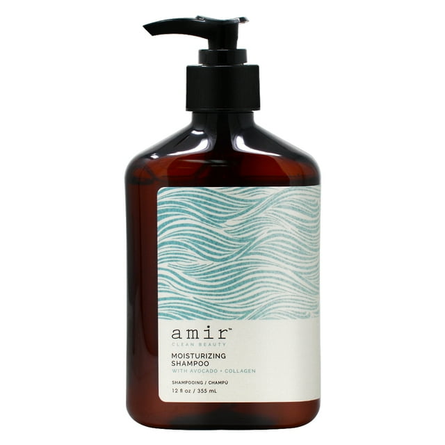 Amir Moisturizing Shampoo with Avocado&Collagen 12oz - Walmart.com