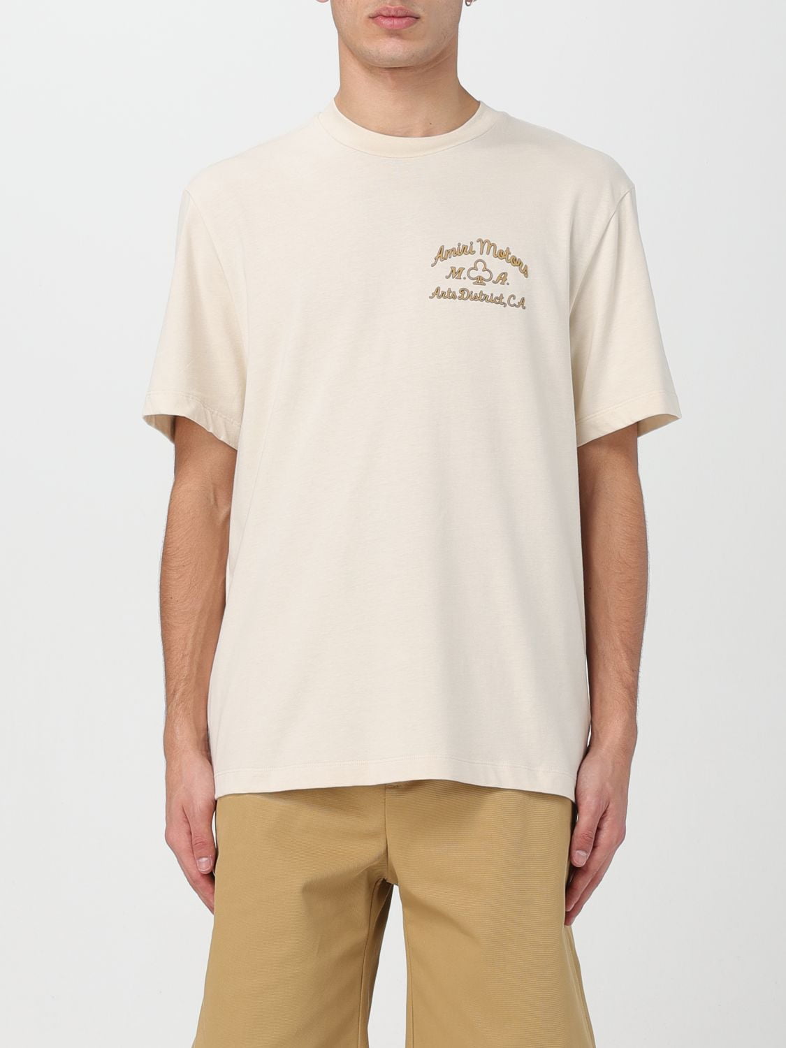 Amiri T-Shirt Men Yellow Cream Men - Walmart.com