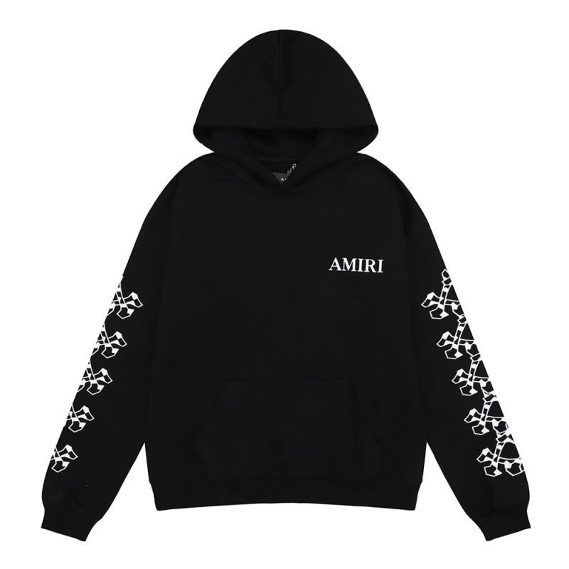 Amiri hoodie letter print graphic pullover fashion casual sports ...
