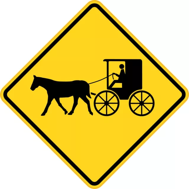 Amish Buggy Carriage Crossing Sticker Window Decal Phone Decal Water ...