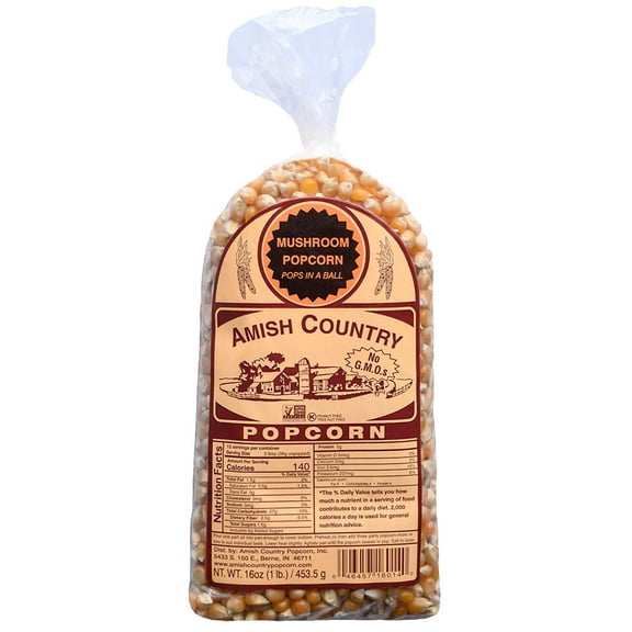 Amish Country Popcorn | AIF9 2-2 lb Bags | Baby White Popcorn Kernels ...