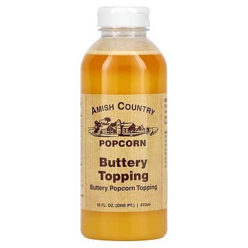 Amish Country Popcorn, Buttery Popcorn Topping, 16 fl oz - Walmart.com