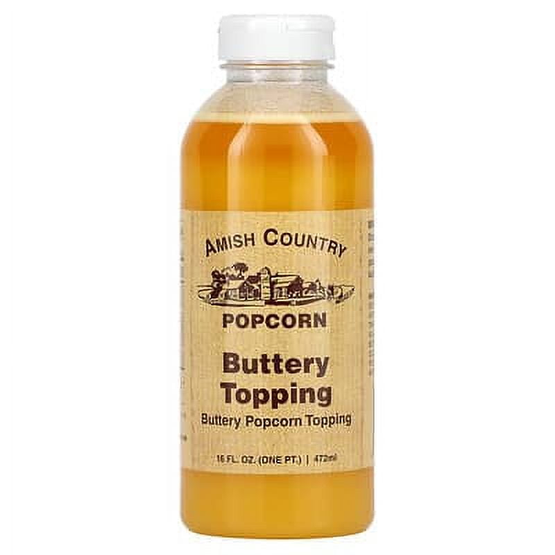Amish Country Popcorn, Buttery Popcorn Topping, 16 fl oz - Walmart.com