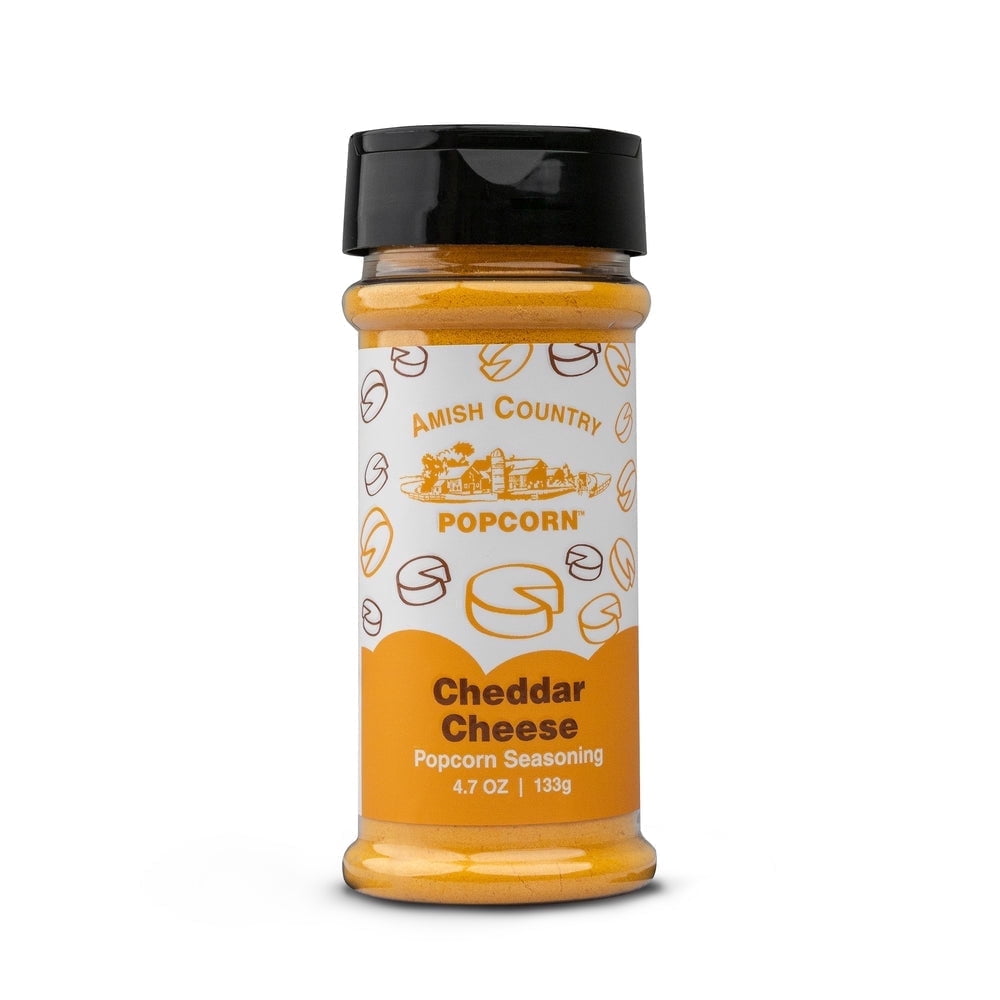 Amish Country Popcorn Cheddar Cheese Seasoning – Savory Cheese Popcorn ...