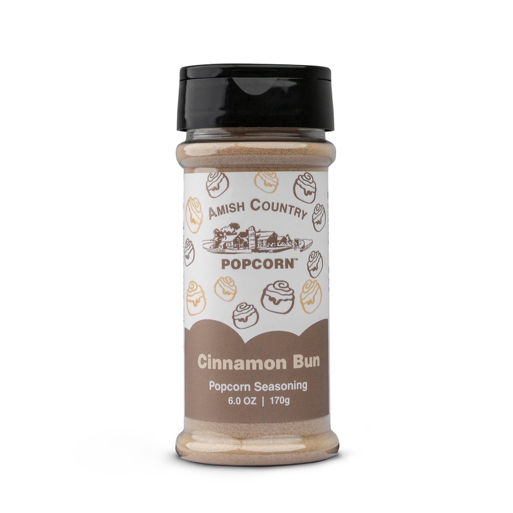Amish Country Popcorn Cinnamon Bun Seasoning – Sweet Cinnamon Sugar ...