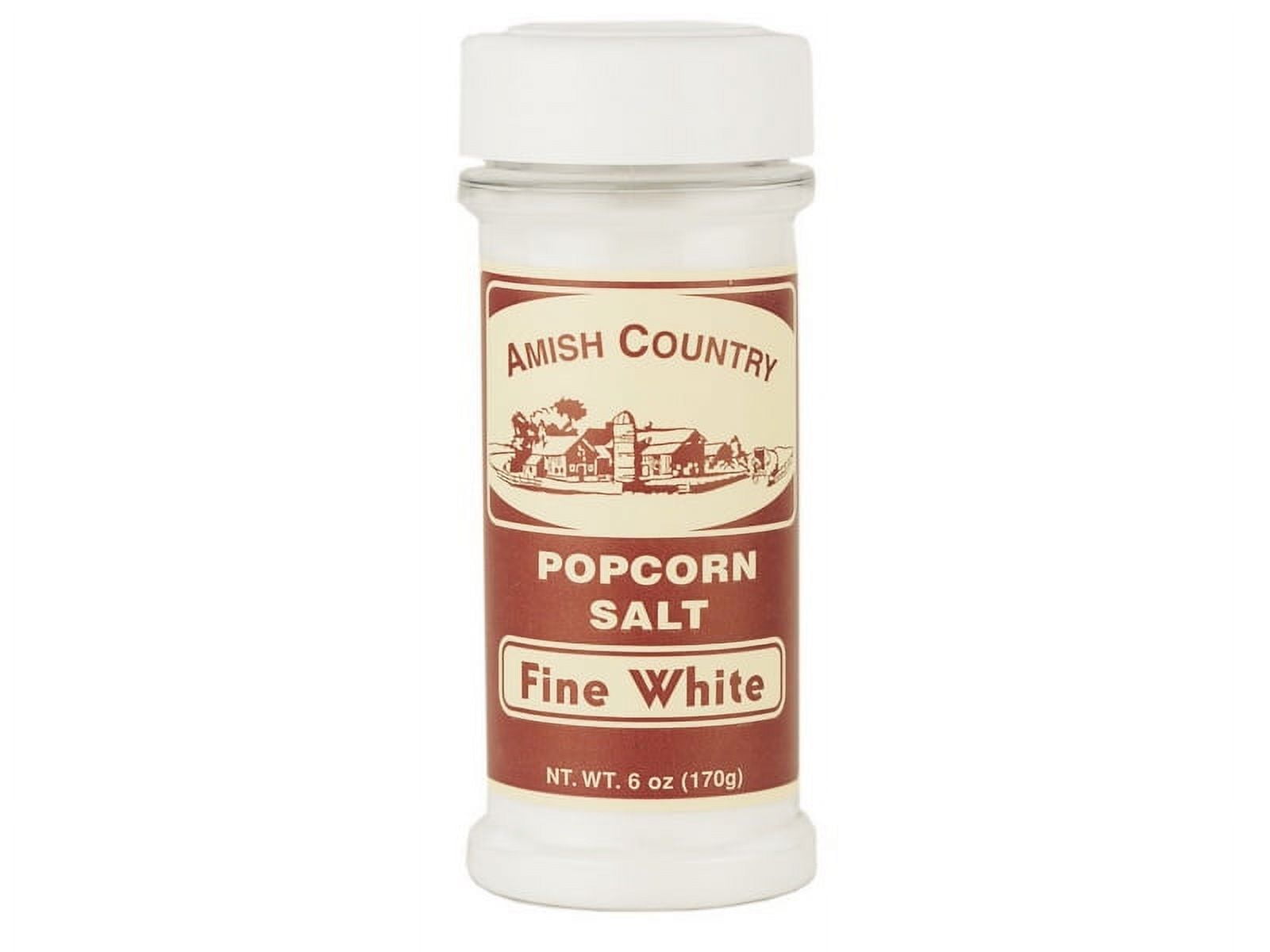 Amish Country Popcorn, Fine White Popcorn Salt, 6 oz - Walmart.com