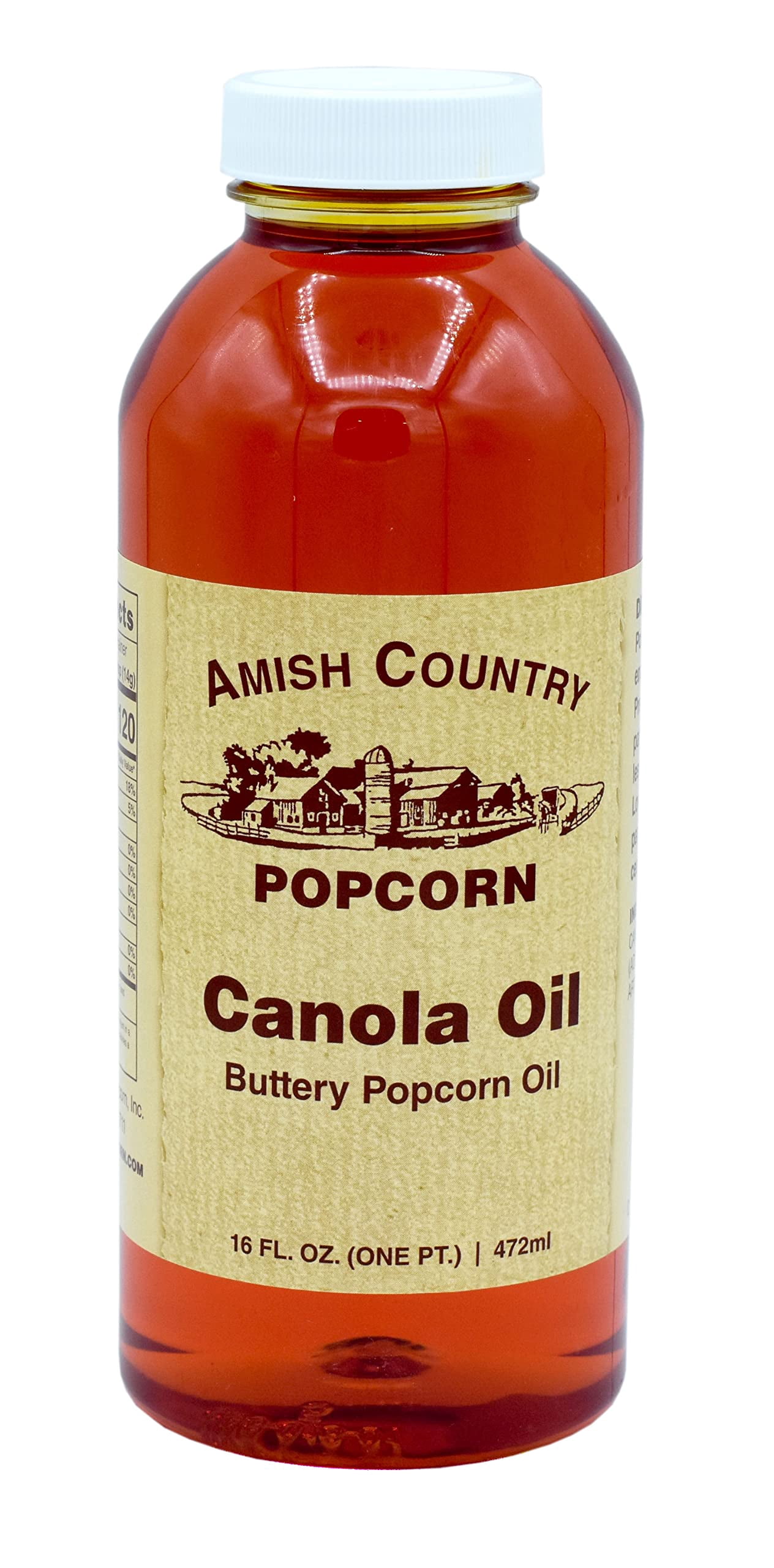 Amish Country Popcorn | IEF31 Butter Flavored Canola Oil - 16 oz | Old ...