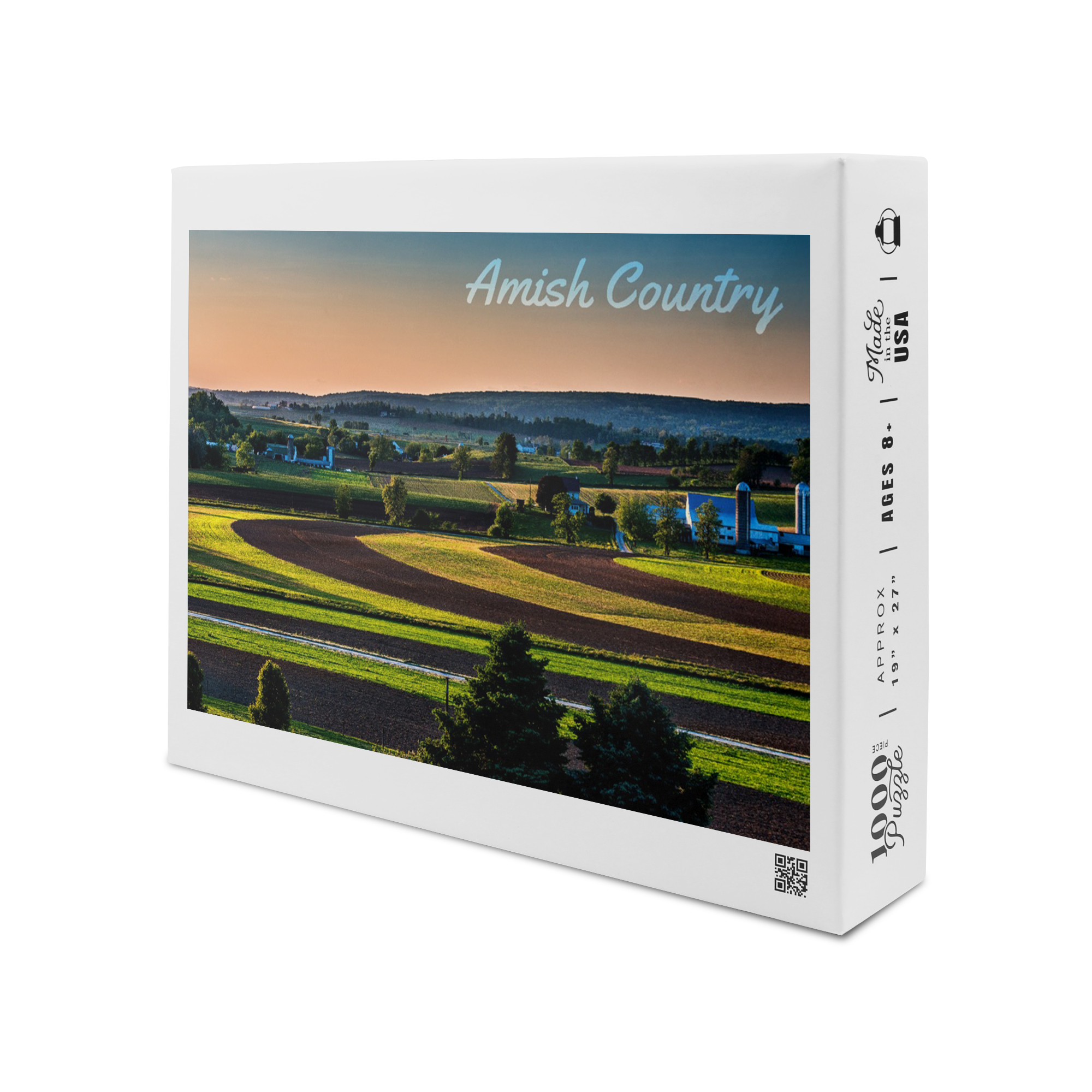 Amish Country, Sunset in Amish Country, Photography (1000 Piece Puzzle ...