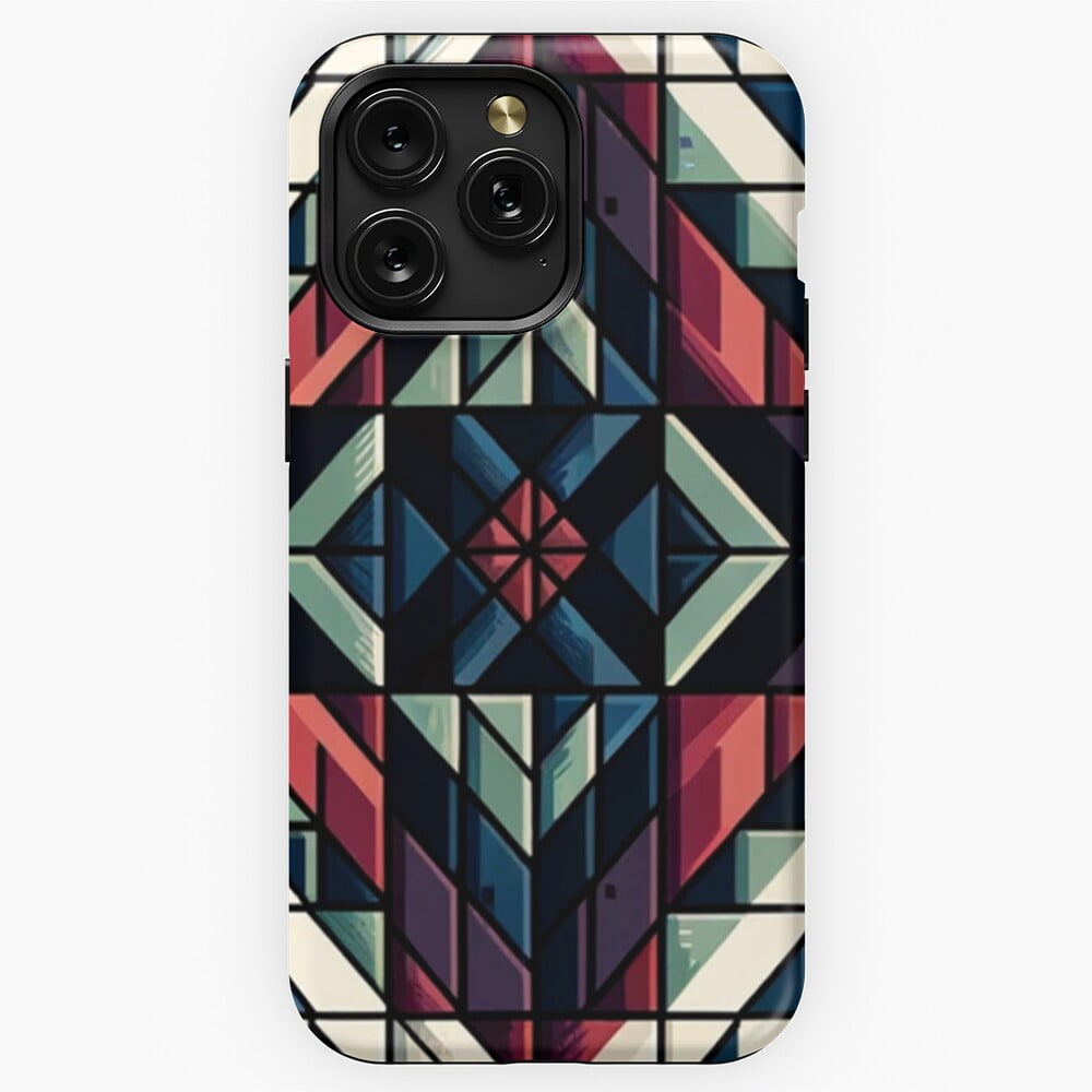 Amish Inspired Quilt Pattern Vintage Patchwork iPhone Case 17 through ...