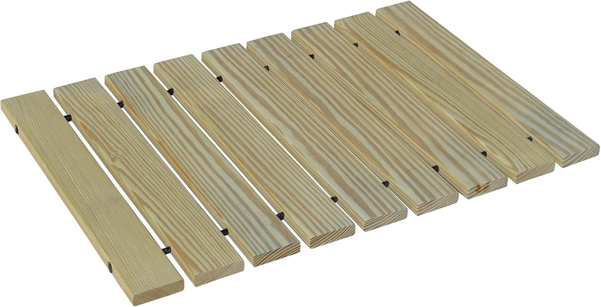 Amish-Made 3' Long Wooden Roll Out Garden Pathway, Unfinished - Walmart.com