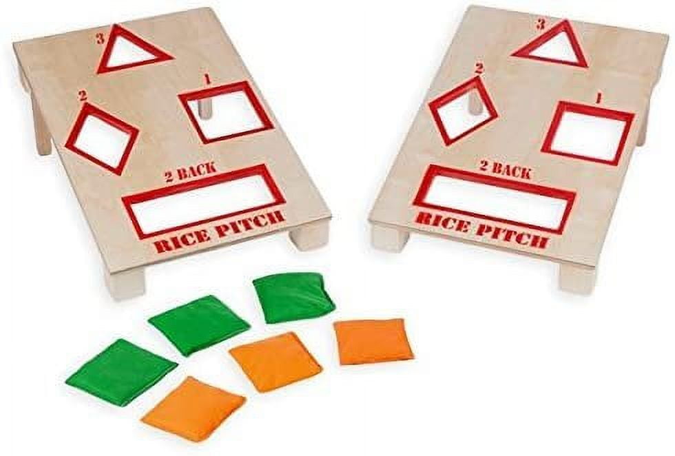 Amish-Made Indoor/Outdoor Rice Pitch Game Similar to Cornhole or Bean ...