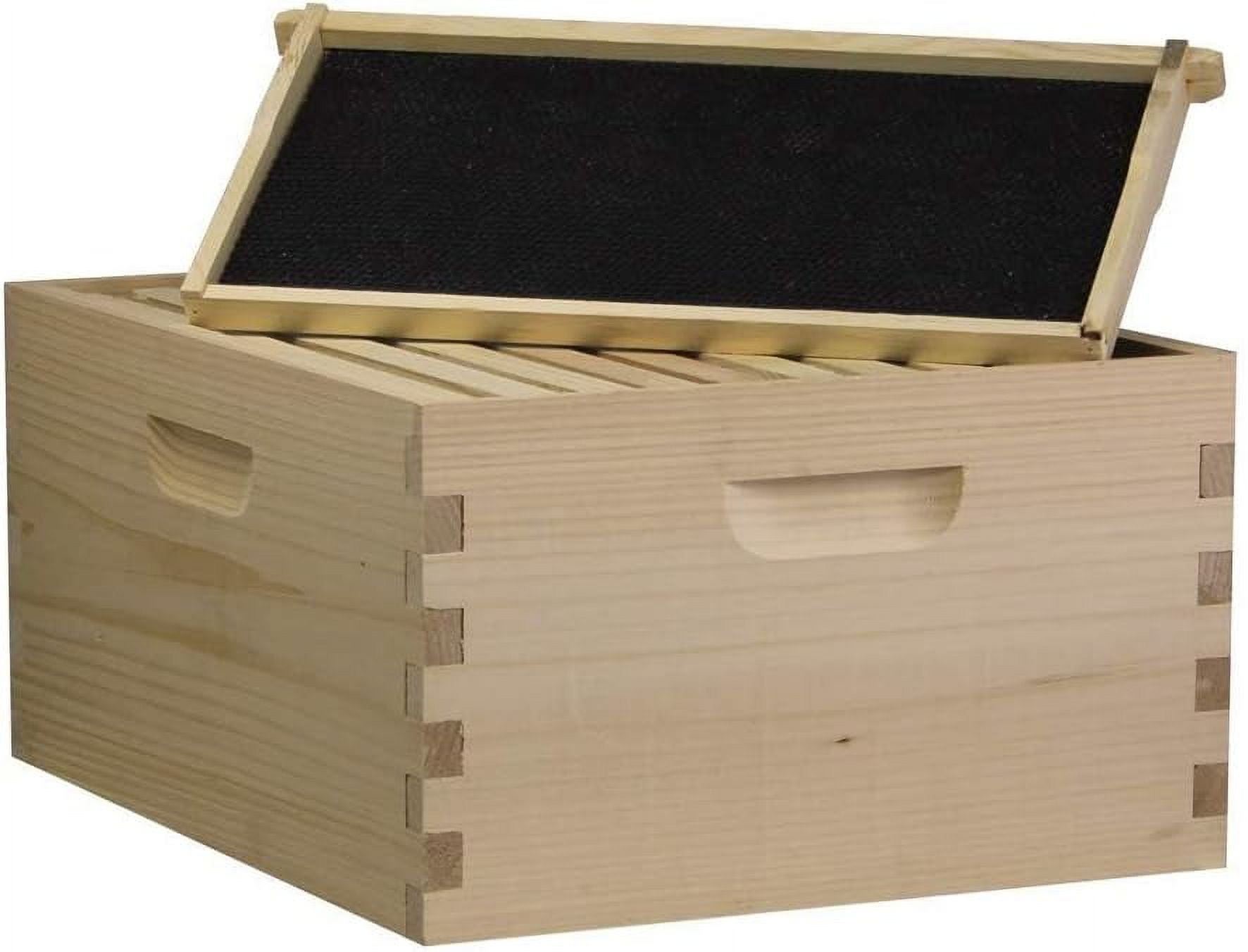 Amish Made Langstroth Bee 10 Frame Deep/Brood Box w/Frames and ...