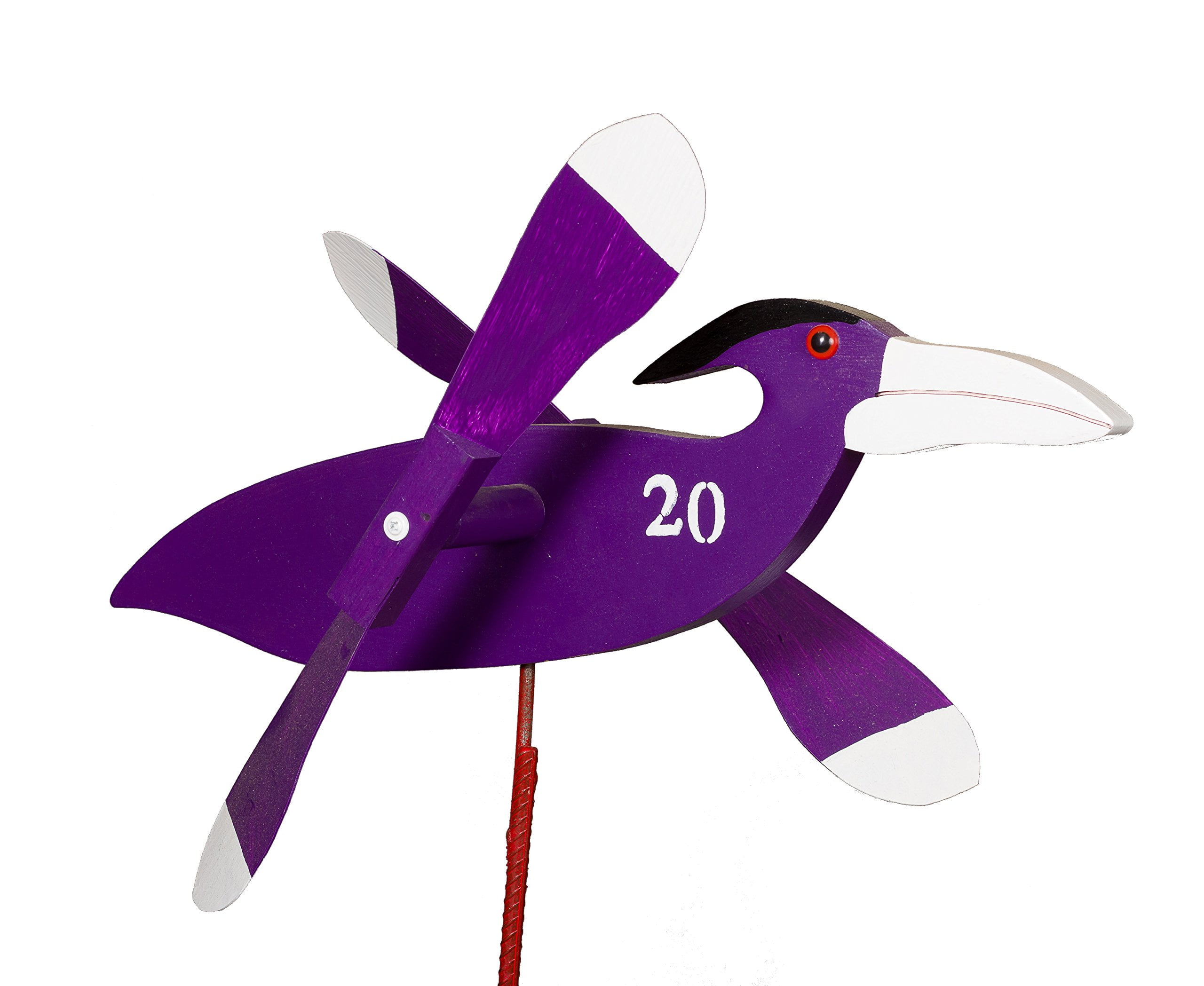 Amish Made Whirlybird Yard Decoration Raven