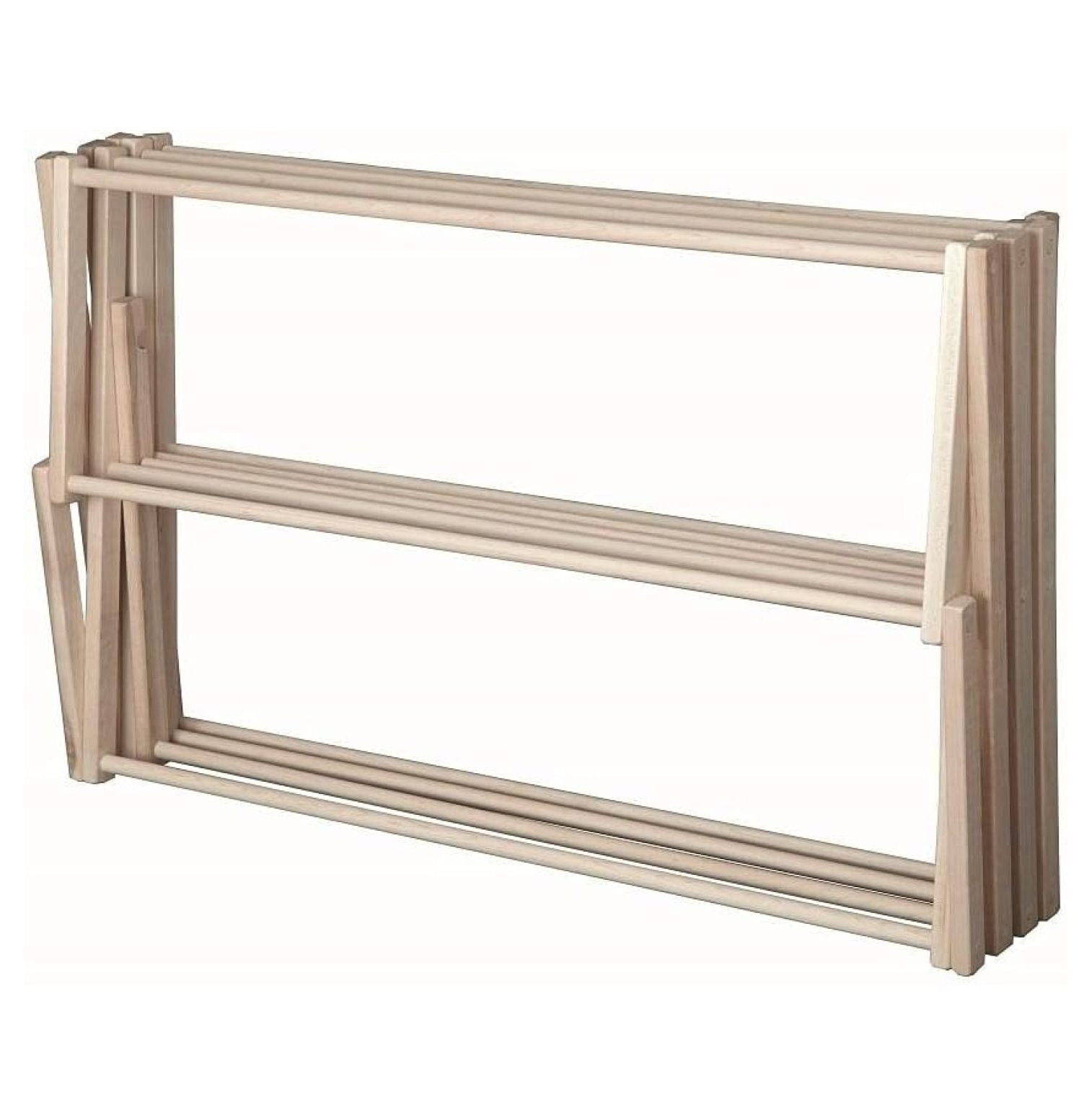 Amish Maple Wood Drying Rack - 37.5" h x 20" w Handmade in Lancaster ...