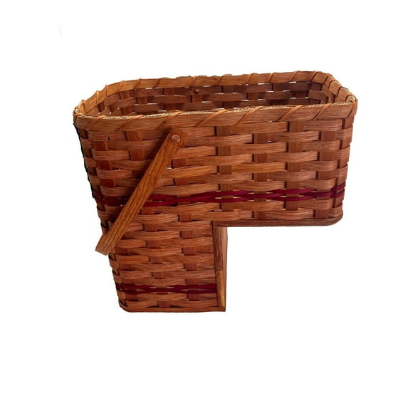 Wicker Stair Storage Basket