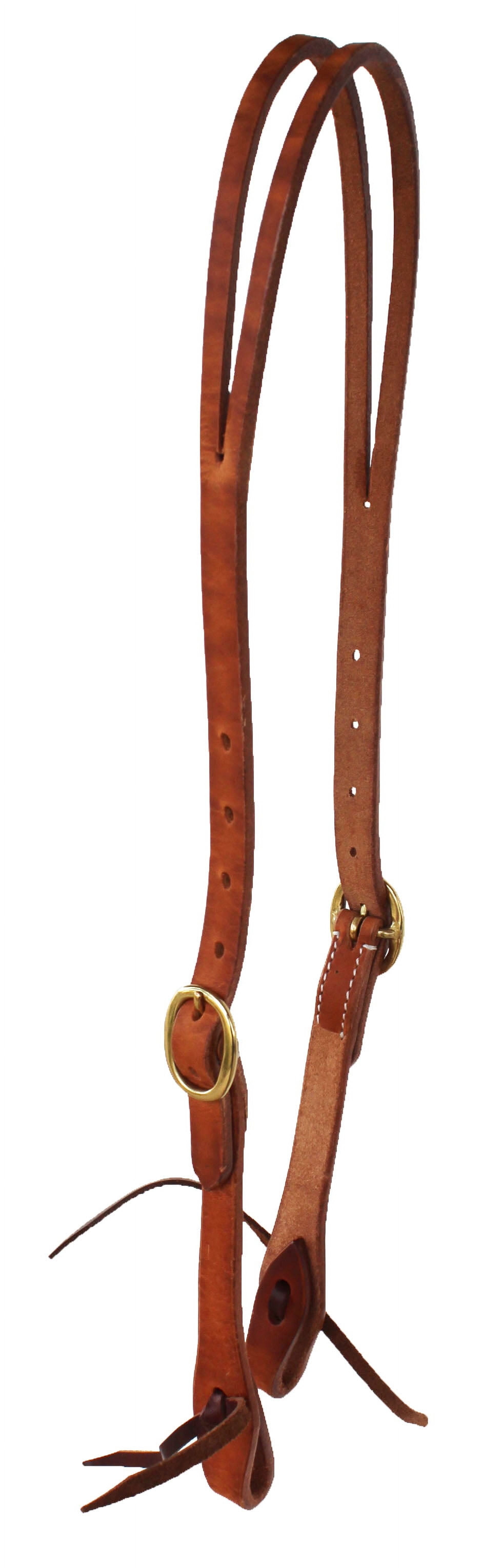 Amish USA Horse Tack Hermann Oak Leather 5/8" Split Ear 975H1070 ...