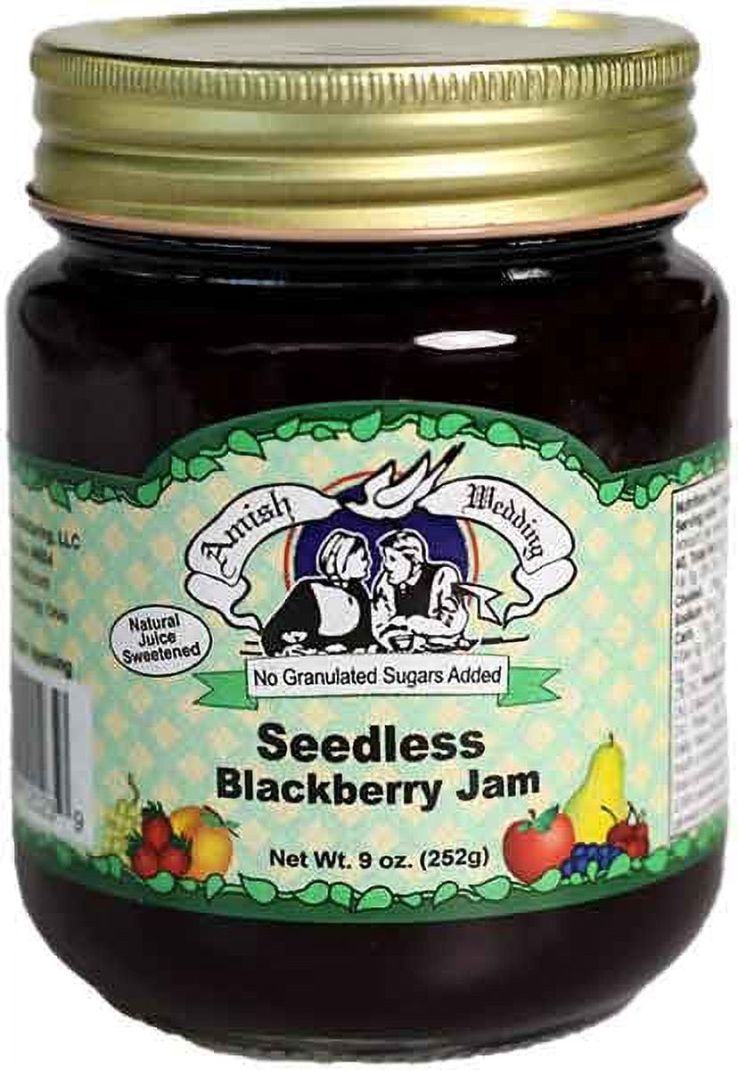 Amish Wedding Foods No Granulated Sugar Jam, 2-Pack 9 oz. Jars ...