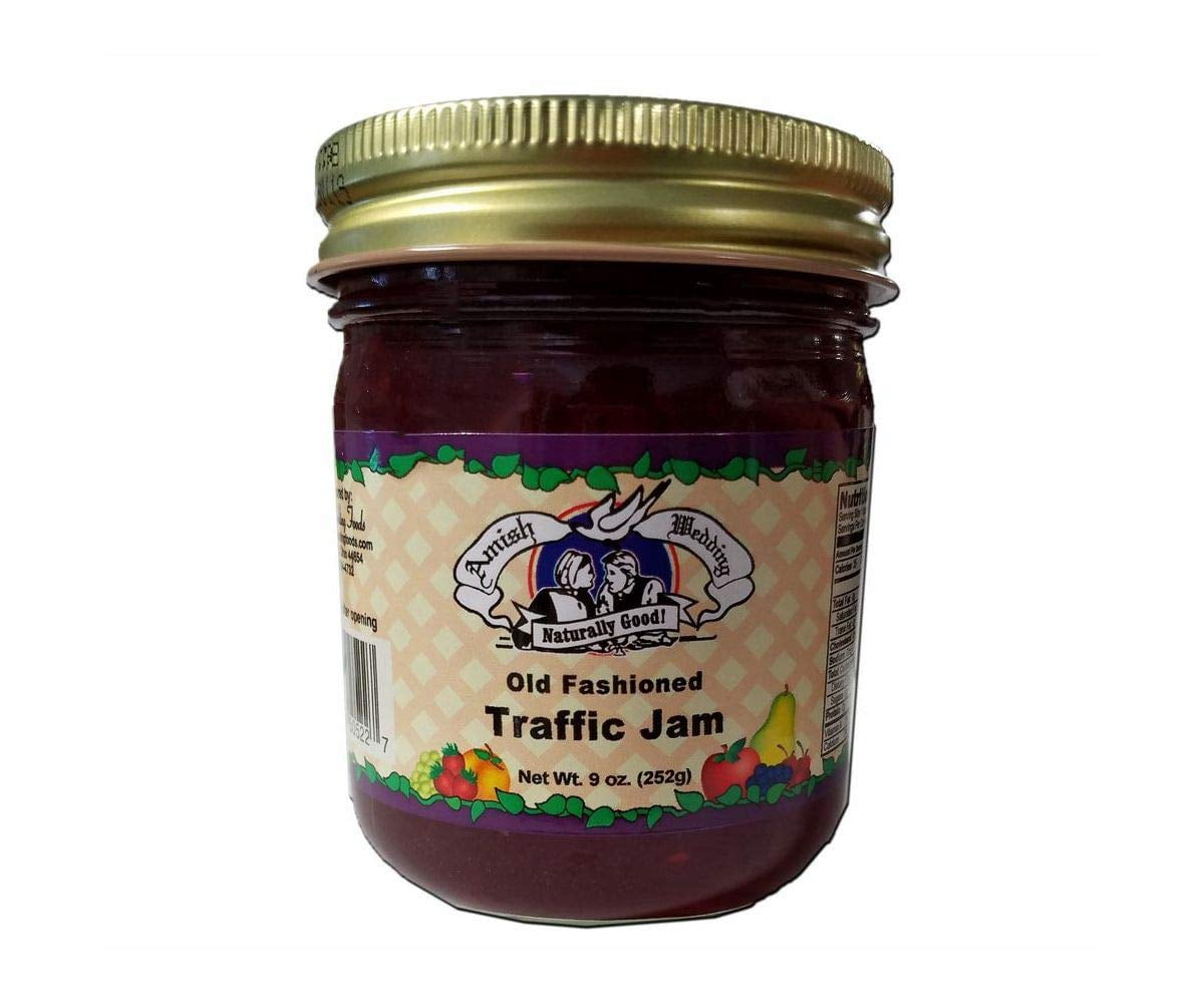 Amish Wedding Foods Old Fashioned Traffic Jam, 2-Pack 9 oz. Jars ...