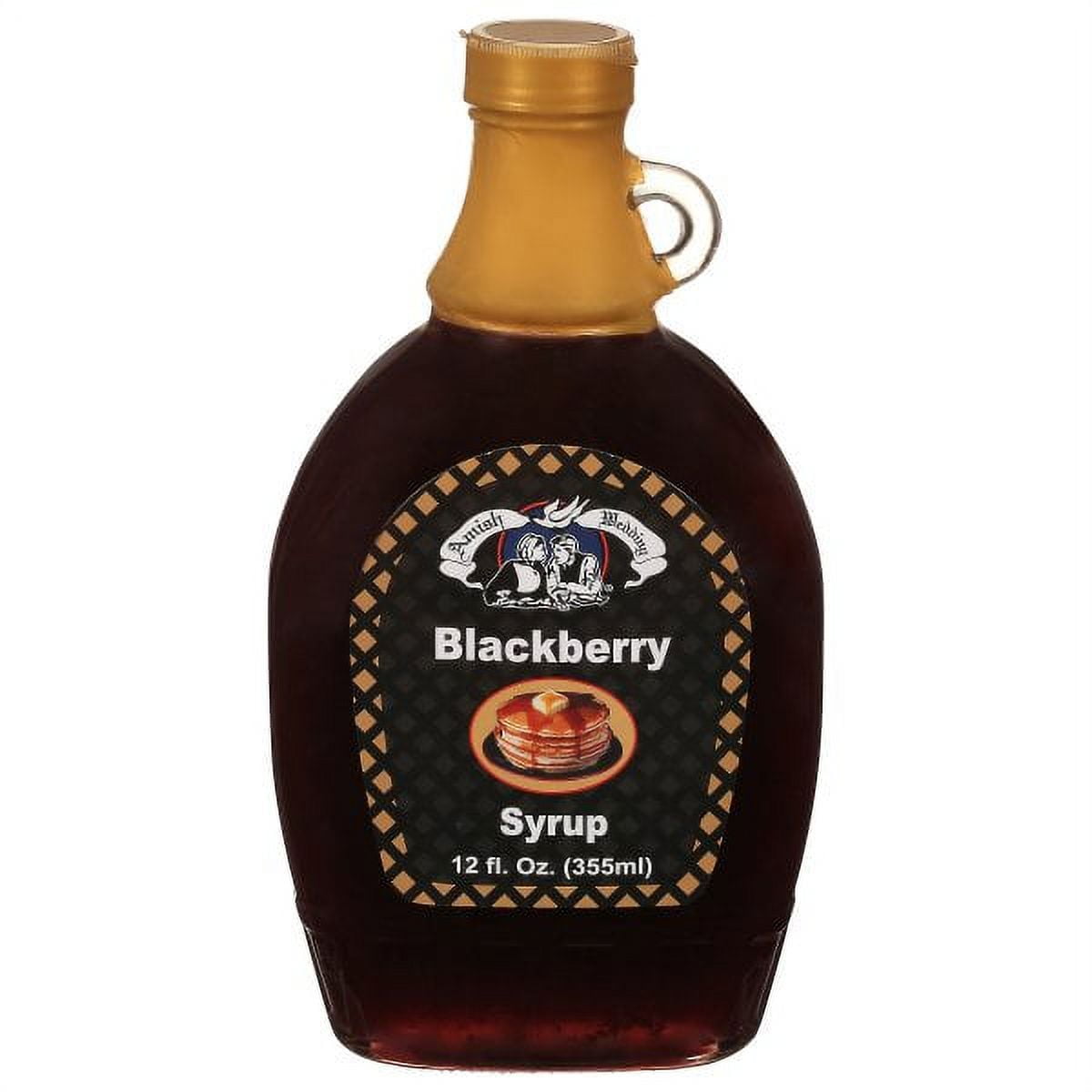 Amish Wedding Syrup, Ohio Made for Pancakes or Waffles, Two 12 ounce ...
