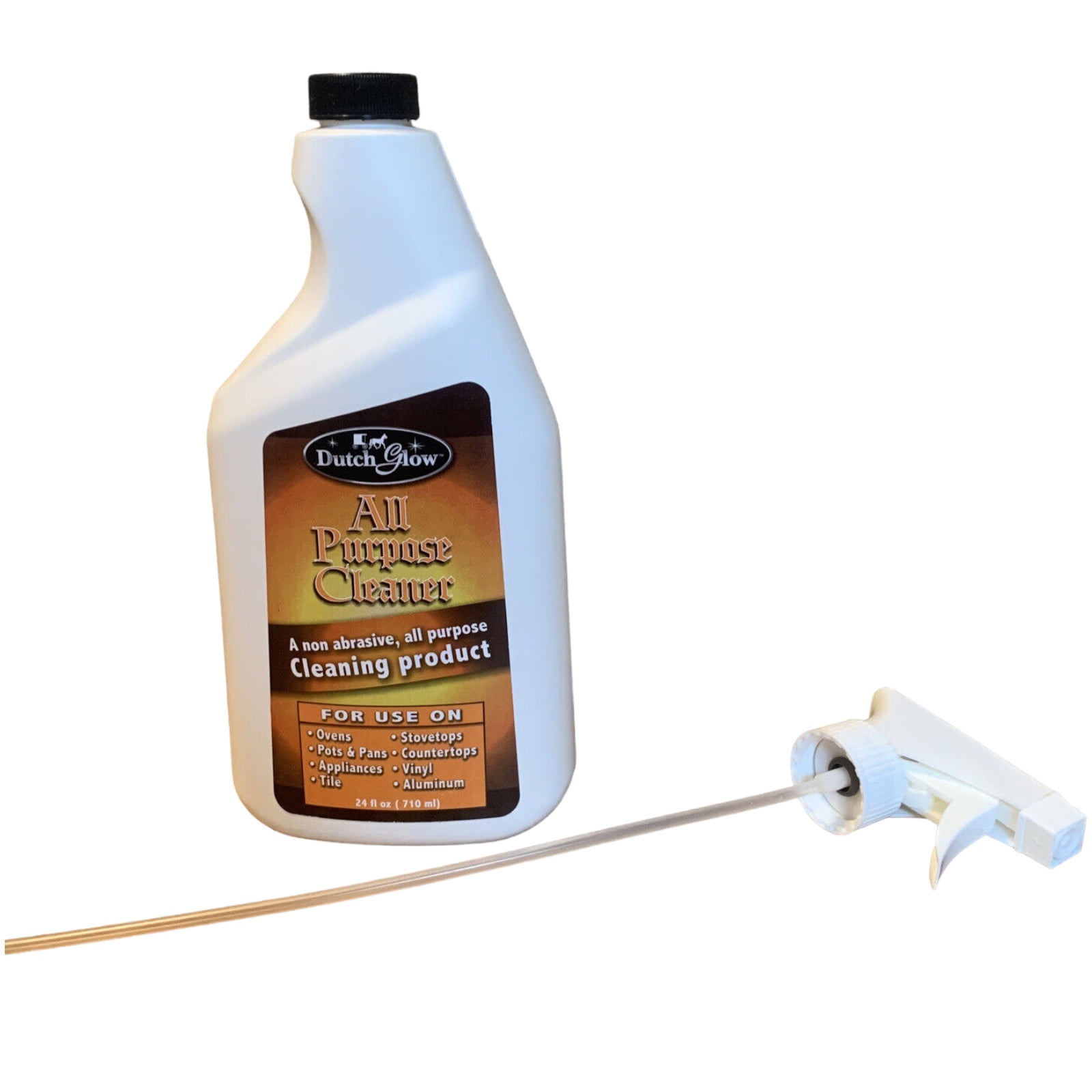 Dutch Glow Amish Wood Milk All-Purpose Cleaner, Sparkling Formula for ...