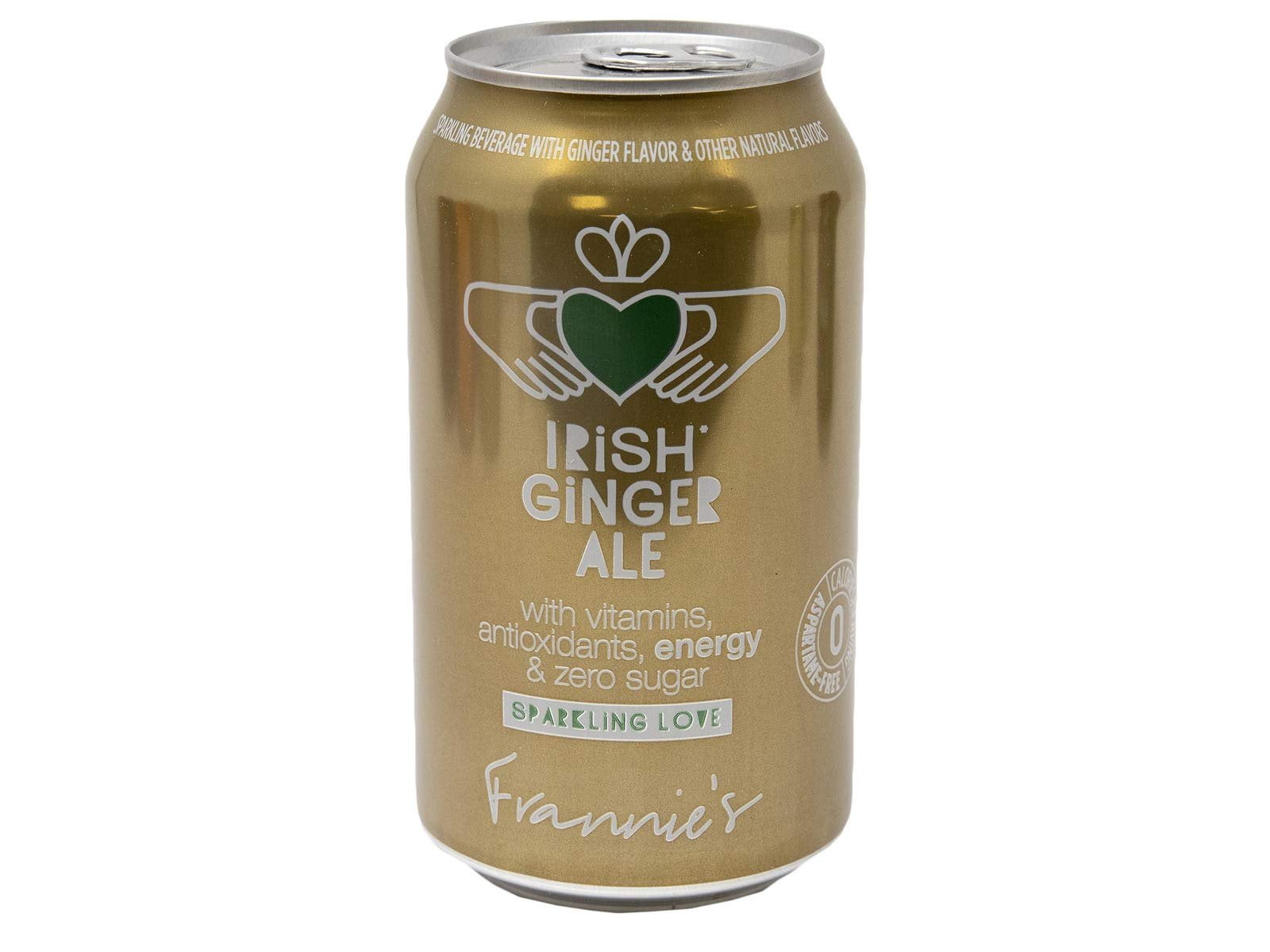 AmishTastes Frannies Sparkling Irish Ginger Ale, Protected With High ...