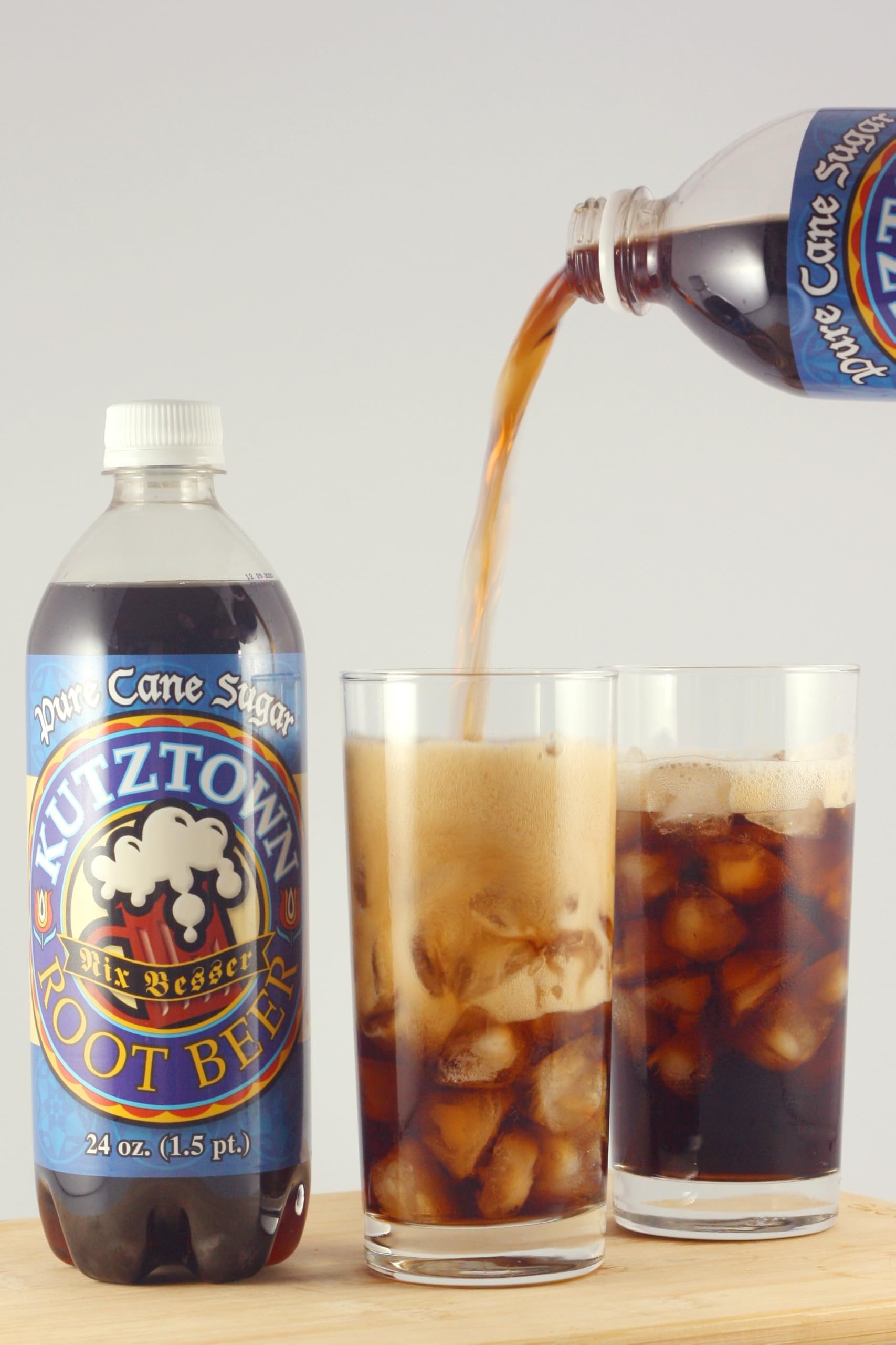 AmishTastes Kutztown Root Beer, Famous Amish Drink, 4Ct. 24 Oz. Bottles ...