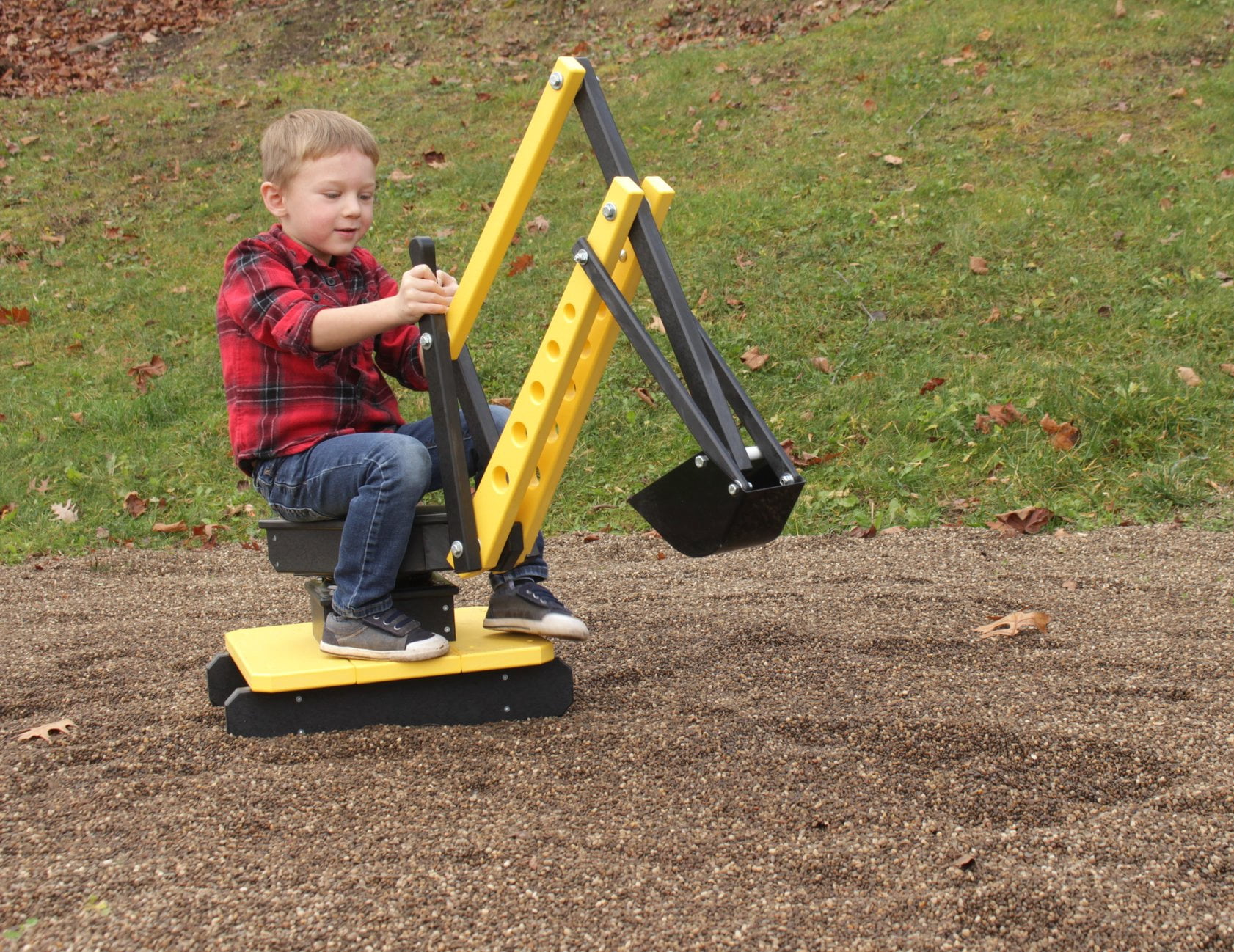 AmishToyBox.com Sand Digger Excavator Toy for Sandbox or Beach, with ...