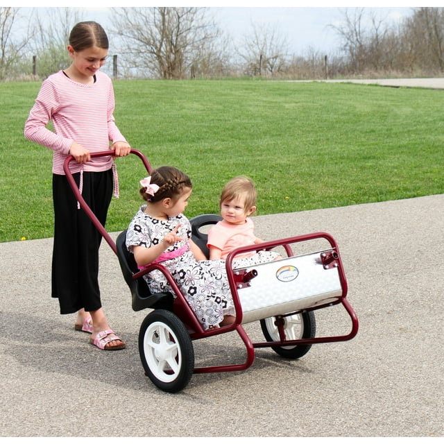 AmishToyBx.com Children's Push-Pull Express Cart, Trailer, Convertible ...