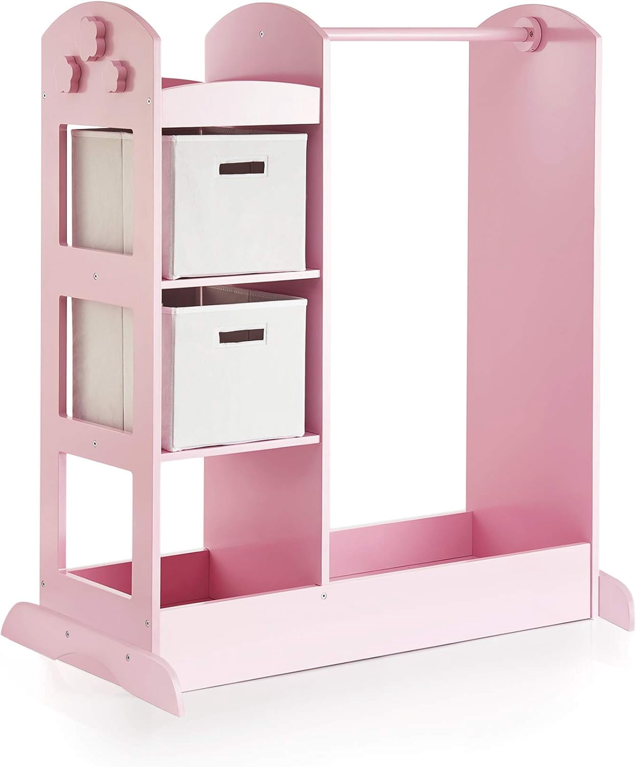Amissz See and Store Dress-up Center – Pink: Pretend Play Costume ...