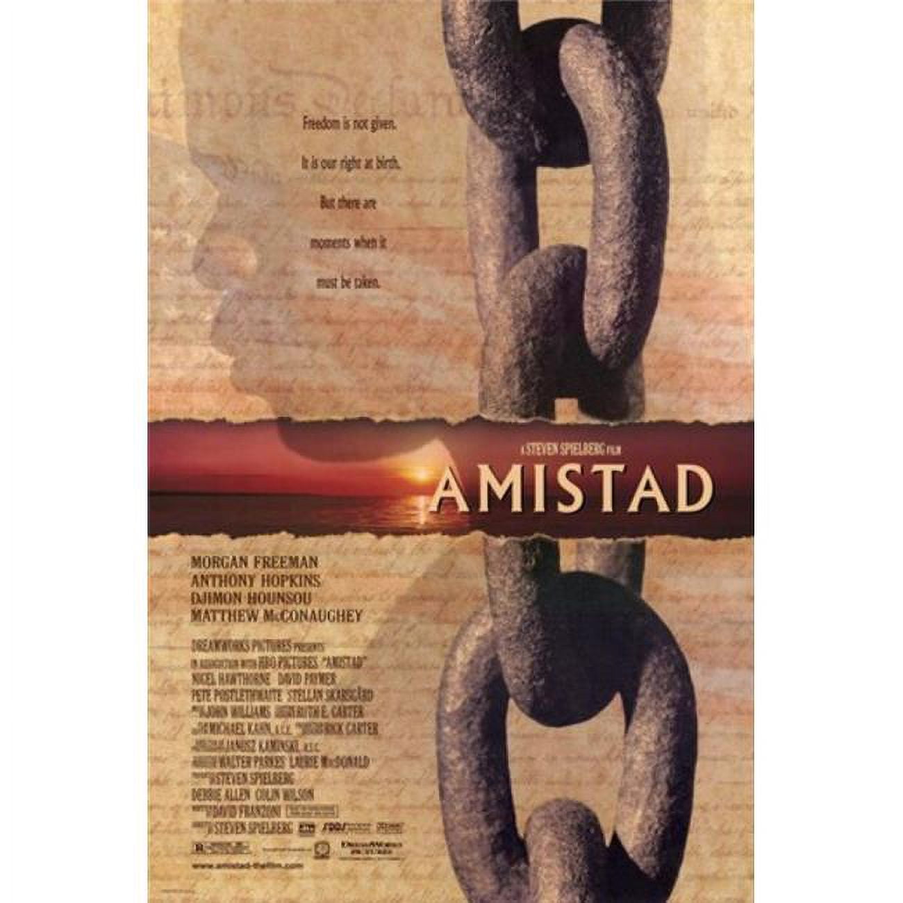Amistad Movie Poster - 11 x 17 in. - Walmart.com