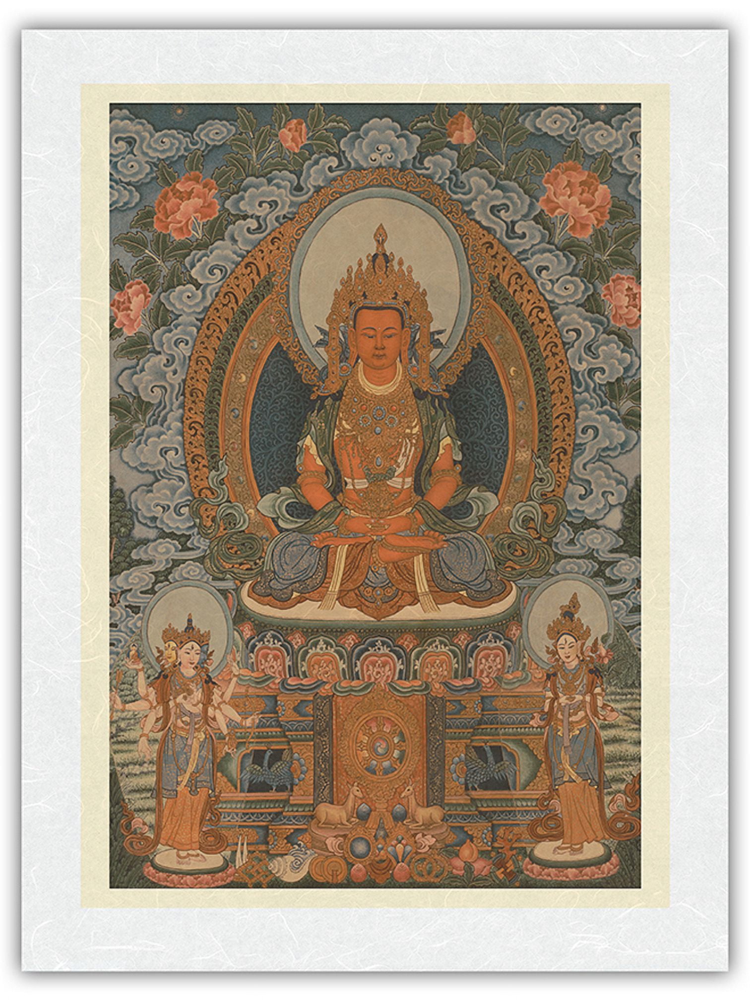 Amitayus (Amitabha) - Buddha of Limitless Life - Vintage Tibetan ...