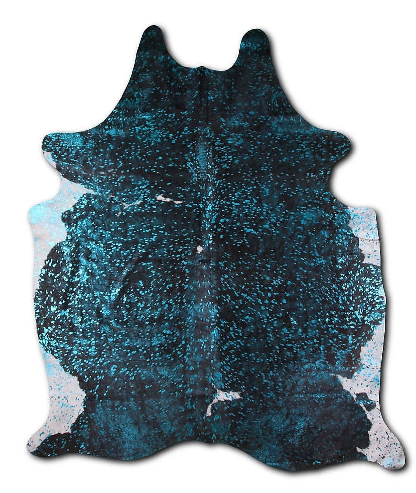 Amity cowhide rugs for sale GREEN METALLIC ON BLACK AND WHITE rug ...