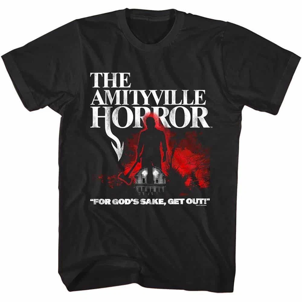 Amityville Horror Axe-Wielding Lutz Men's T Shirt - Walmart.com