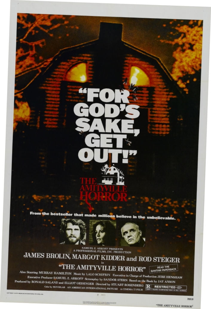 Amityville Horror Movie Poster Print Art Poster 24x36 Multi-Color ...