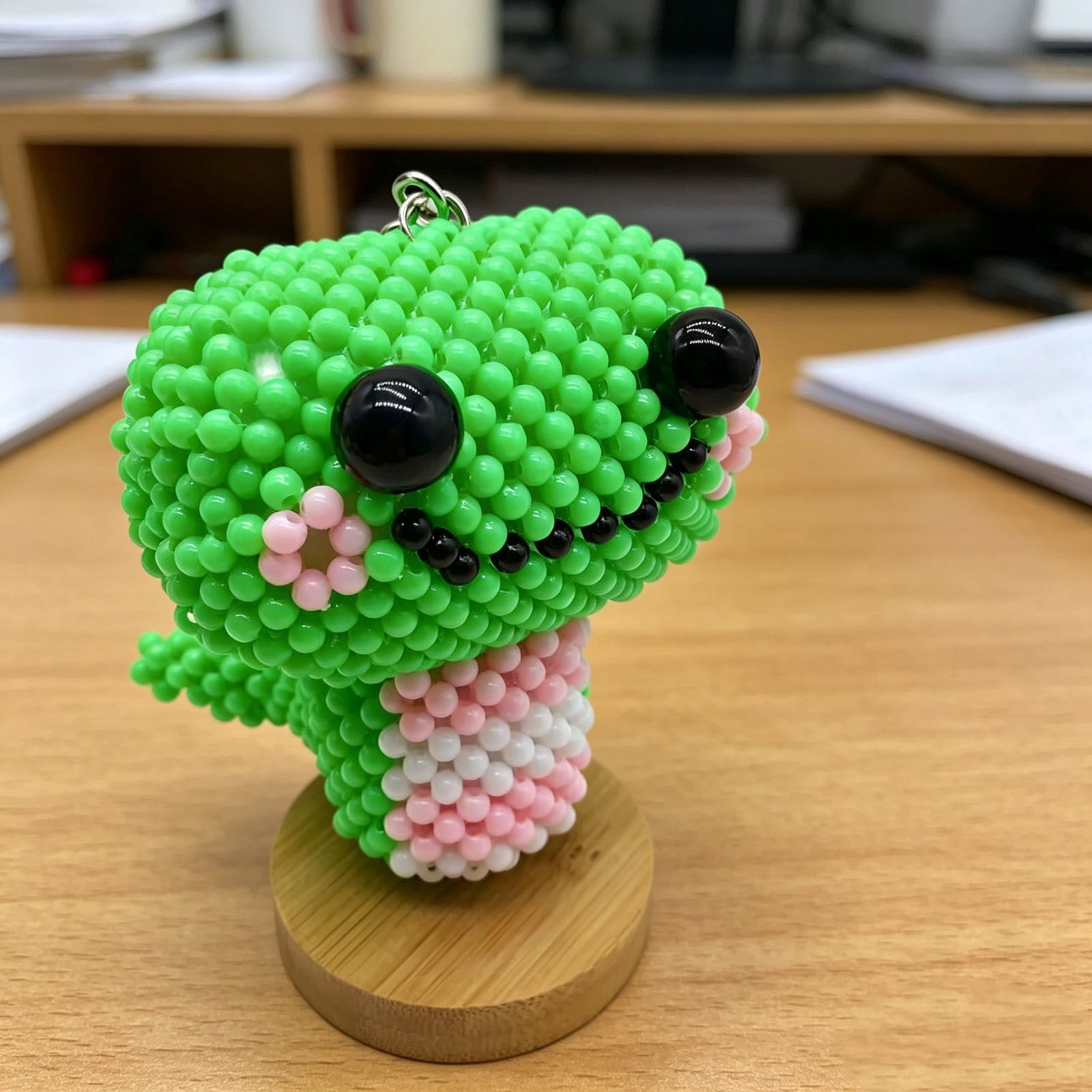 Amketima Beaded Big Headed Snake Figurine Chinese Zodiac Ornament ...
