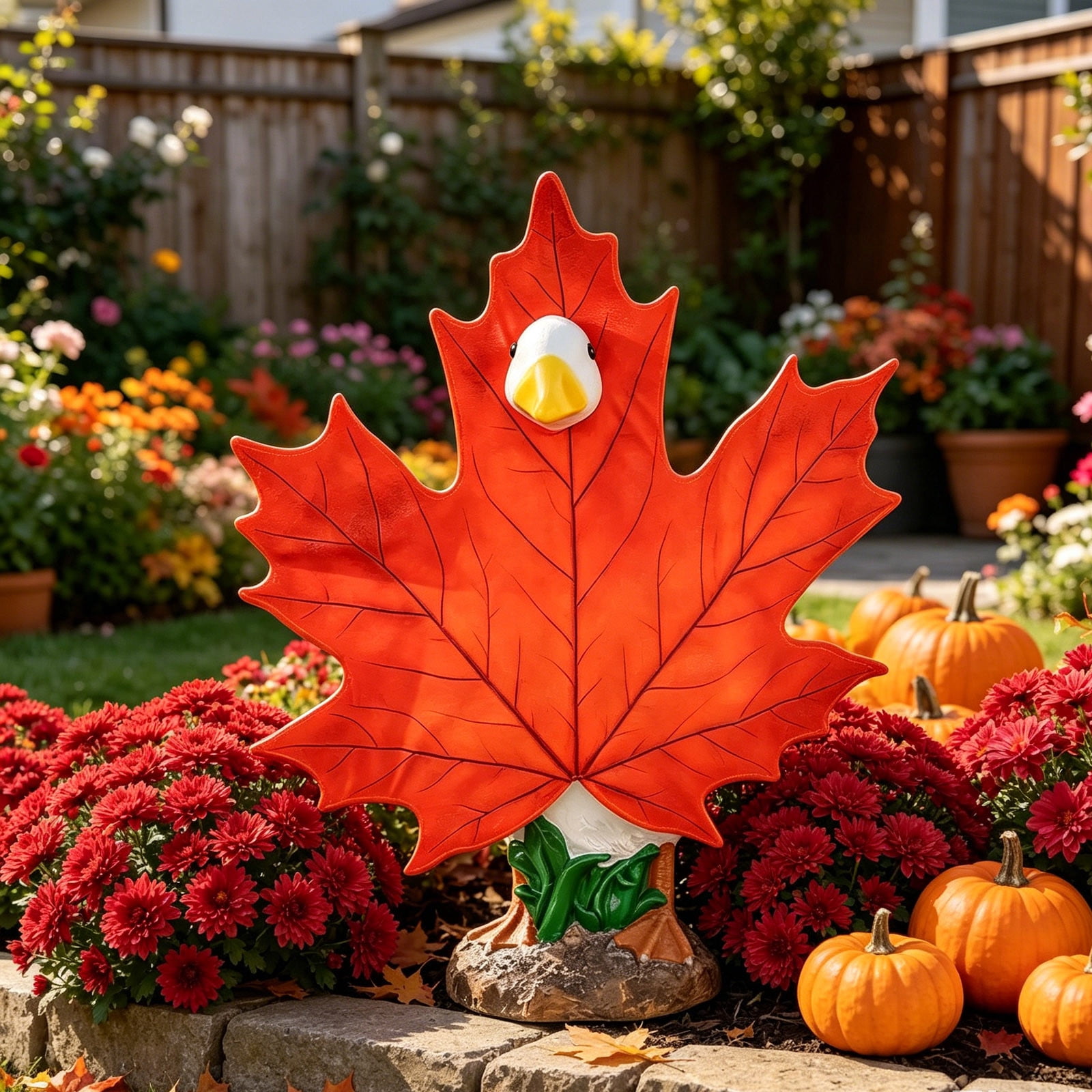 Amketima Goose Clothing Maple Leaf Outfit for 23 Inch Porch Geese ...