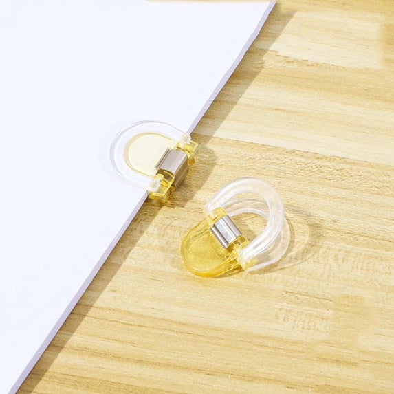 Amketima Magnetic Clips Clear Acrylic U Shape 2.8cm Strong Magnets for ...
