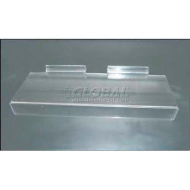 Amko Displays B1224183 Acrylic Clear Shoe Shelf for Slatwall Panel - 4 ...