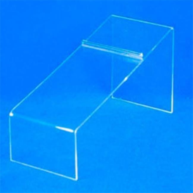 Amko Displays B811903 Acrylic Shoe Display - 8.25 x 4-0.094 in. - Clear - Walmart.com
