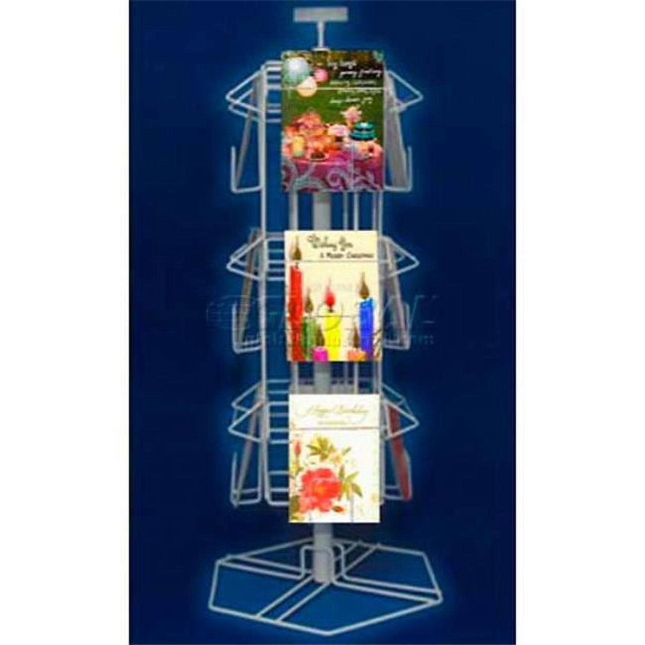Amko Displays B1224117 12 Pocket Card Display, White - Walmart.com