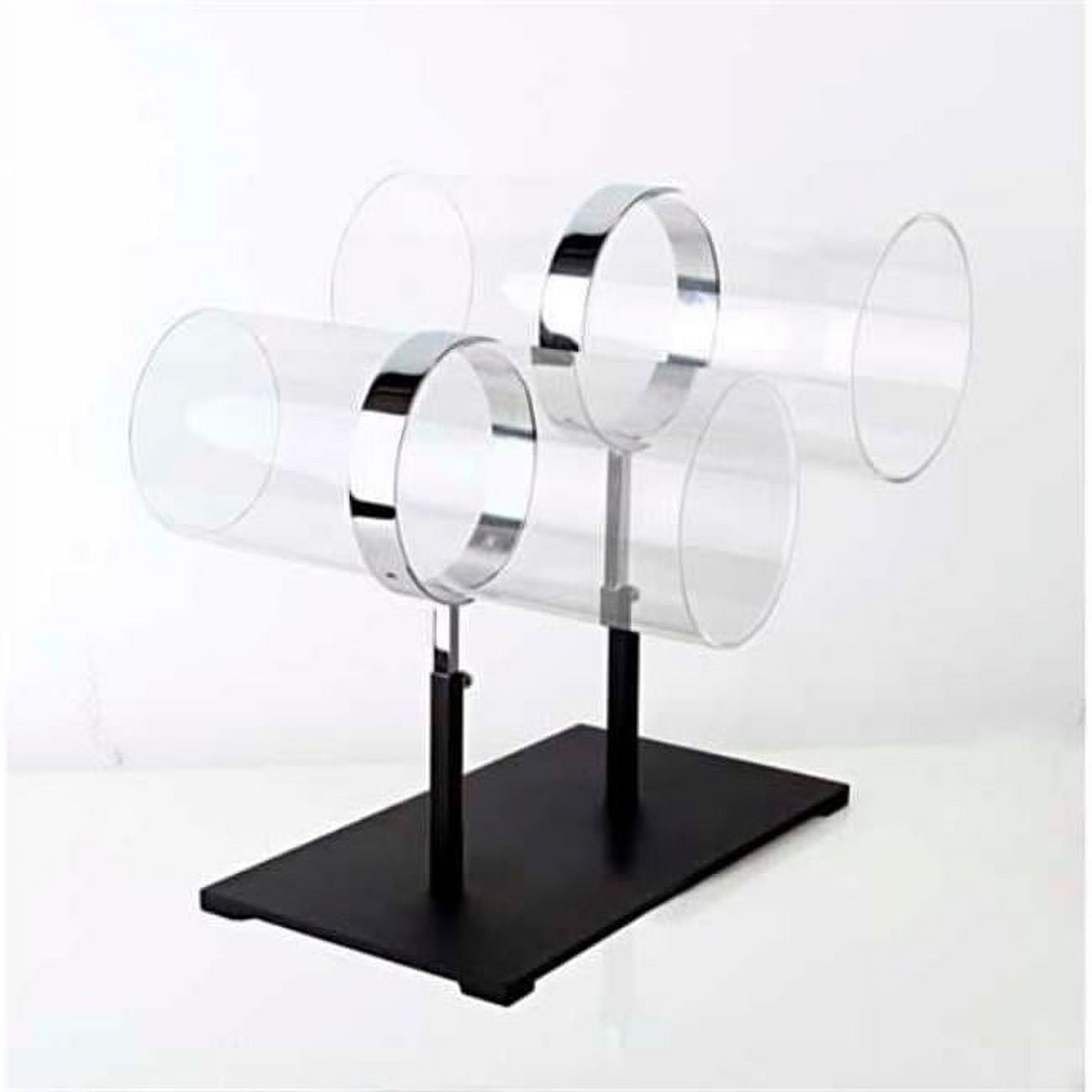 Amko Displays B1619884 Acrylic Horizontal Headband Display - 2-Tier ...
