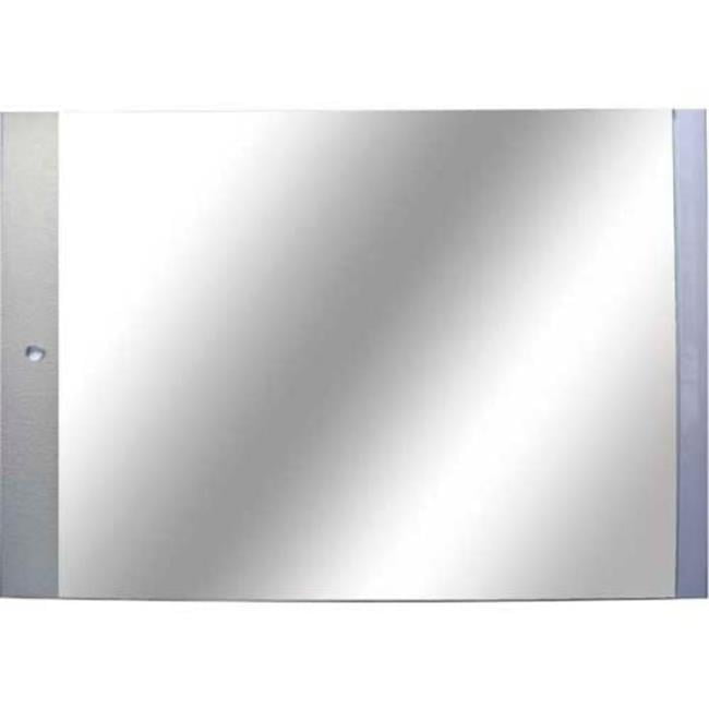 Amko Displays B1619990 Mirror Door for 4 ft. Wide Full Vision Showcases ...