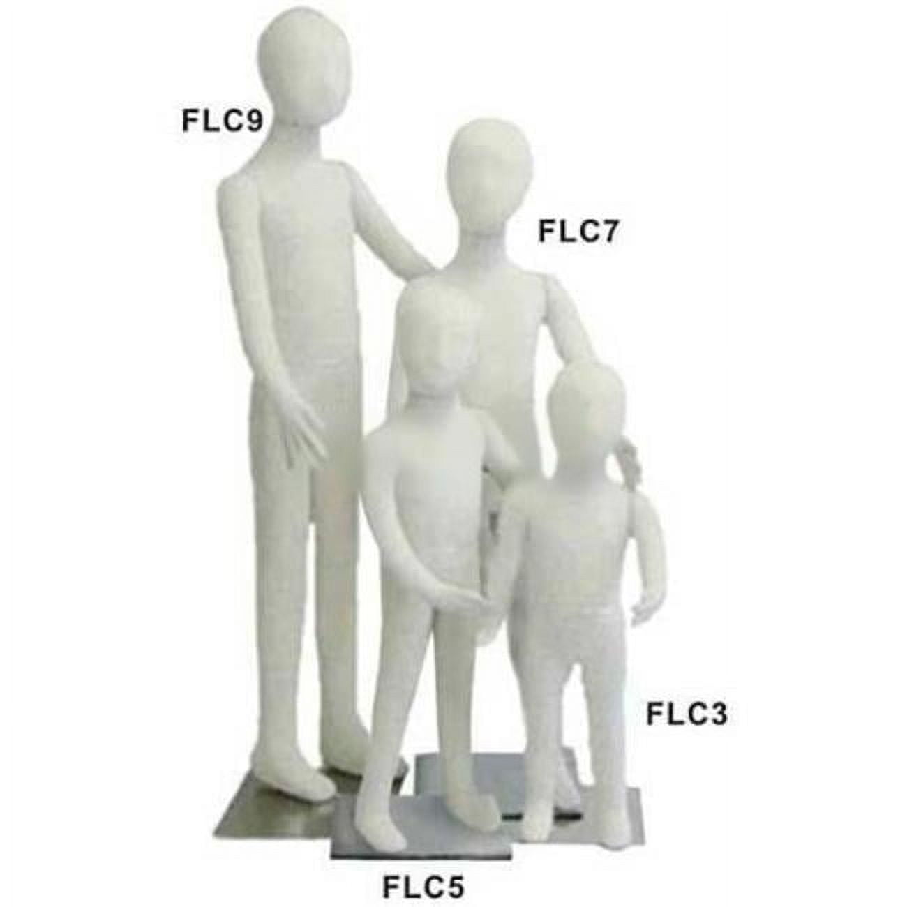 Amko Displays Flexible Childrens Mannequin - 9 Years Old, White - 50 in ...