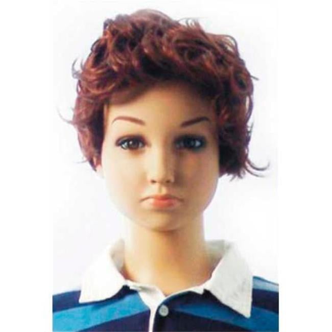 Amko Displays B1619871 Mannequin Wig - Boys Wavy Hair - Brown - Walmart.com