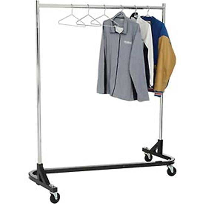 Amko Displays RZK-7 Rolling Z Rack - Black Base - Walmart.com