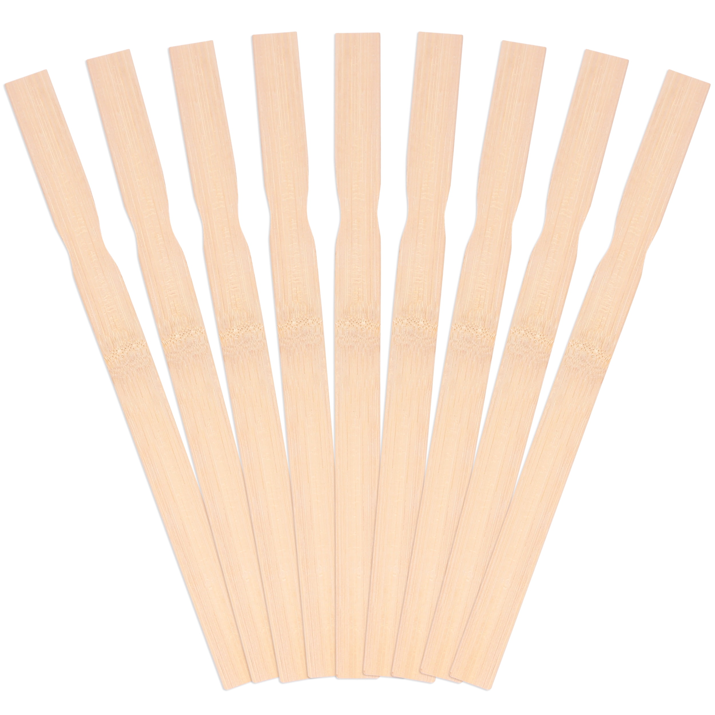 Amkoskr Large Craft Wooden Paint Stir Sticks, 14 inch Long, Pack of 50 ...