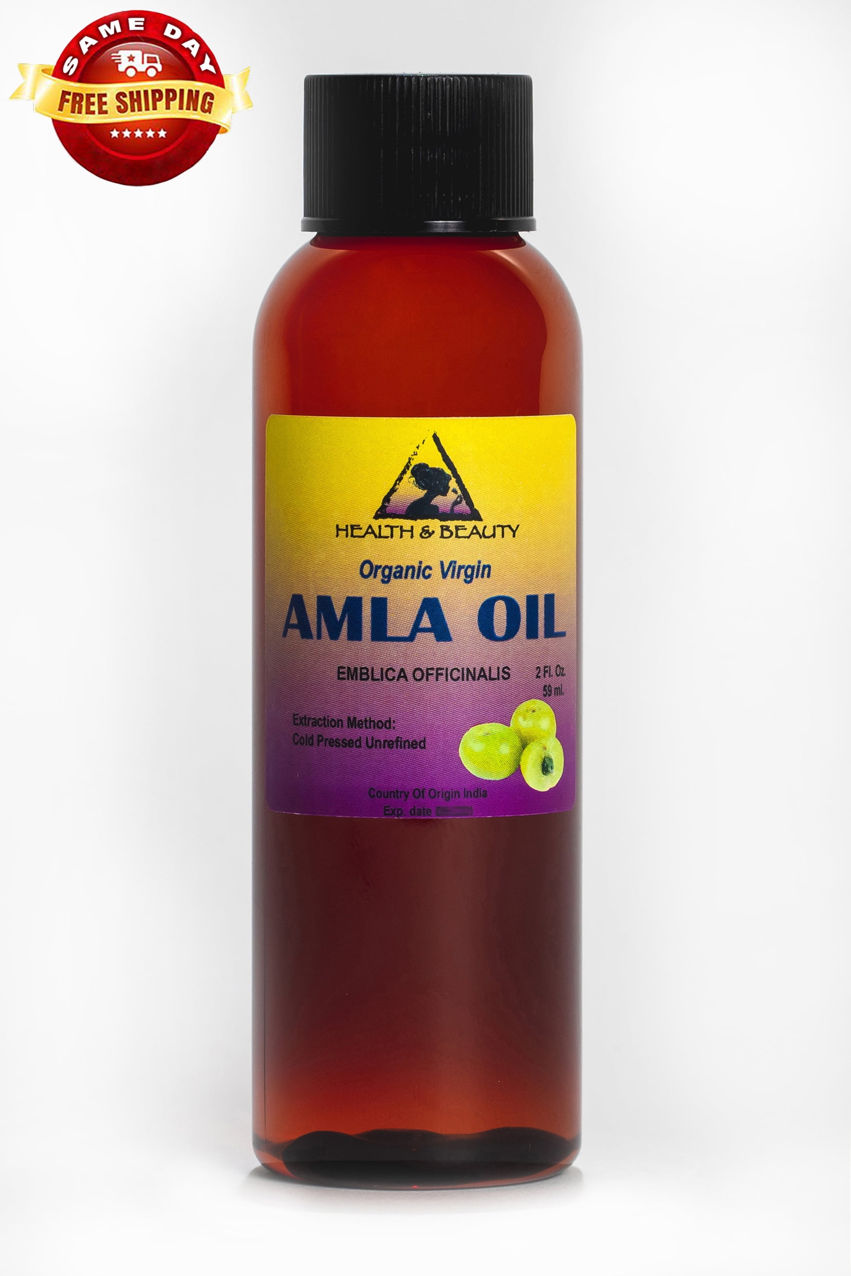 Amla / Gooseberry Seed Oil Unrefined Organic Virgin Cold Pressed 100% ...