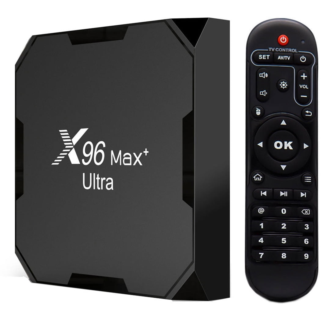 Amlogic S905X4 Android 11.0 TV Box X96 Max+Ultra with 4GB RAM 64GB ROM 8K Ultra HD H.265 Dual ...