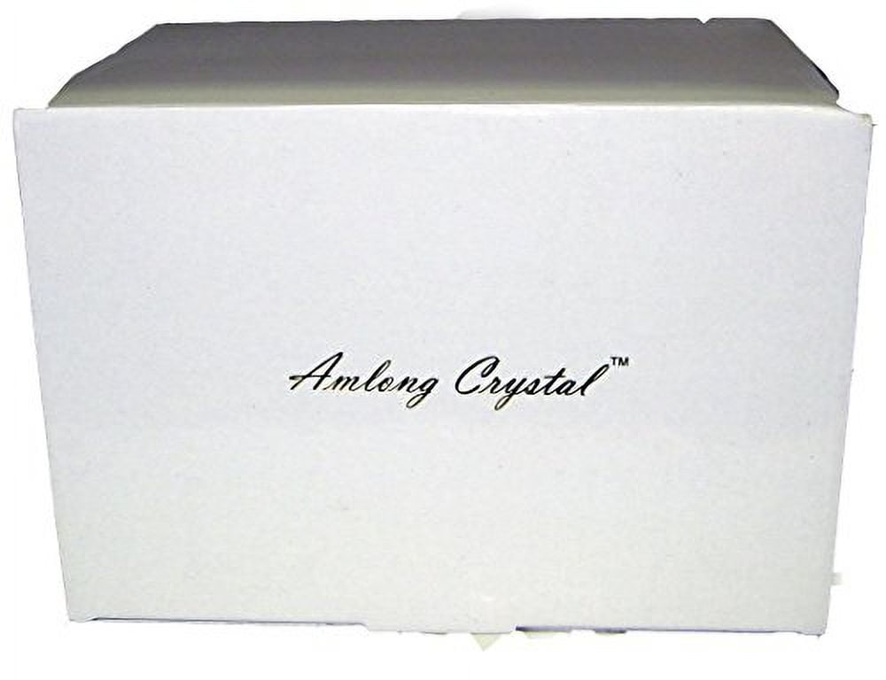 Amlong Crystal 8 inch (200mm) Clear Crystal Ball Including Wooden Stand ...